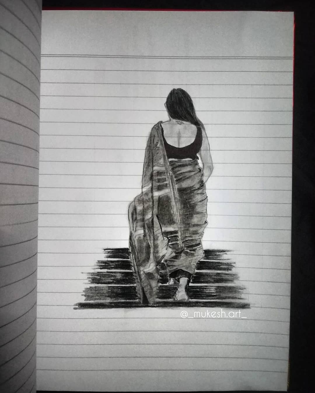 Alone Pencil Drawings
