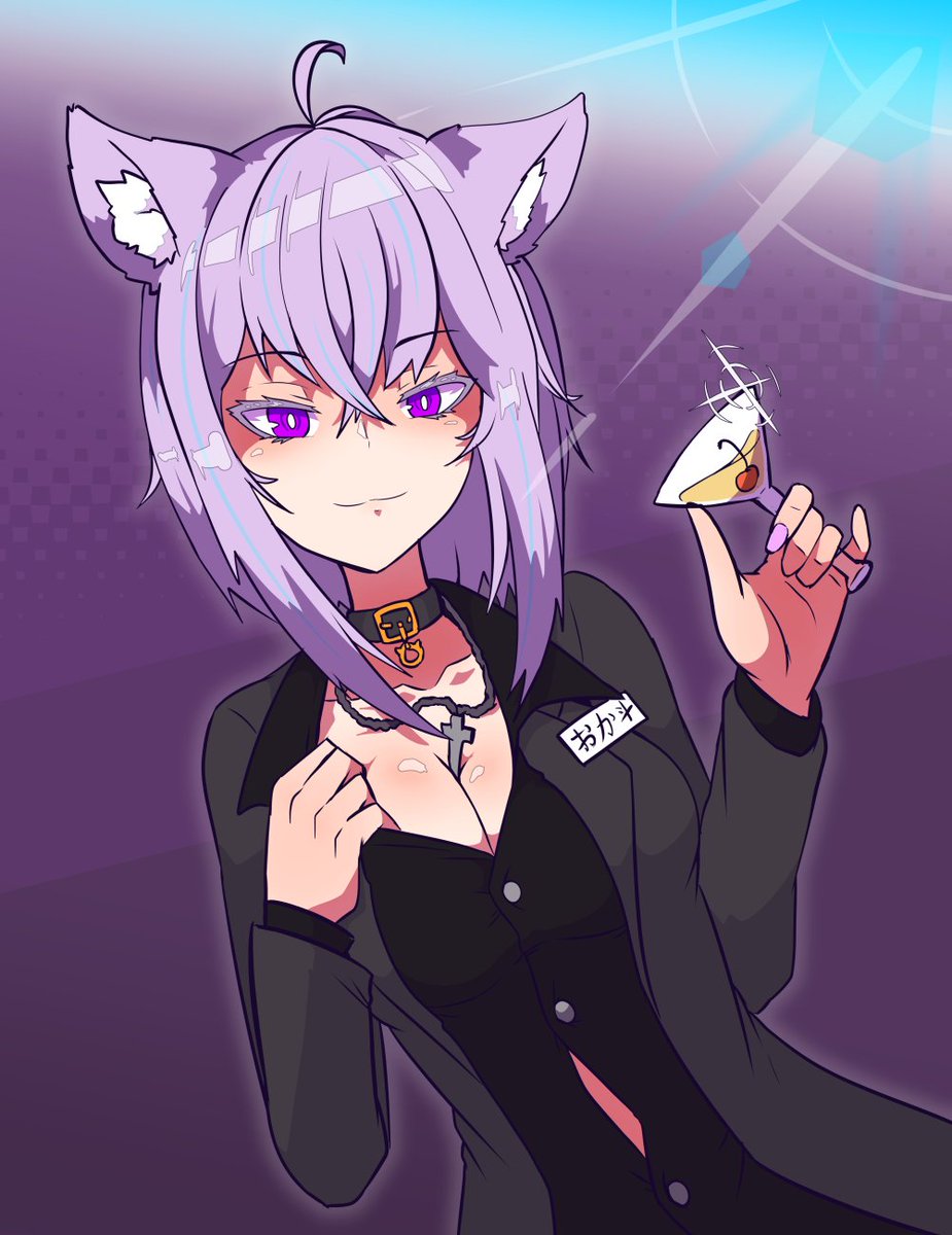 「nekomata okato #絵かゆ 」|Aikoh Ginのイラスト