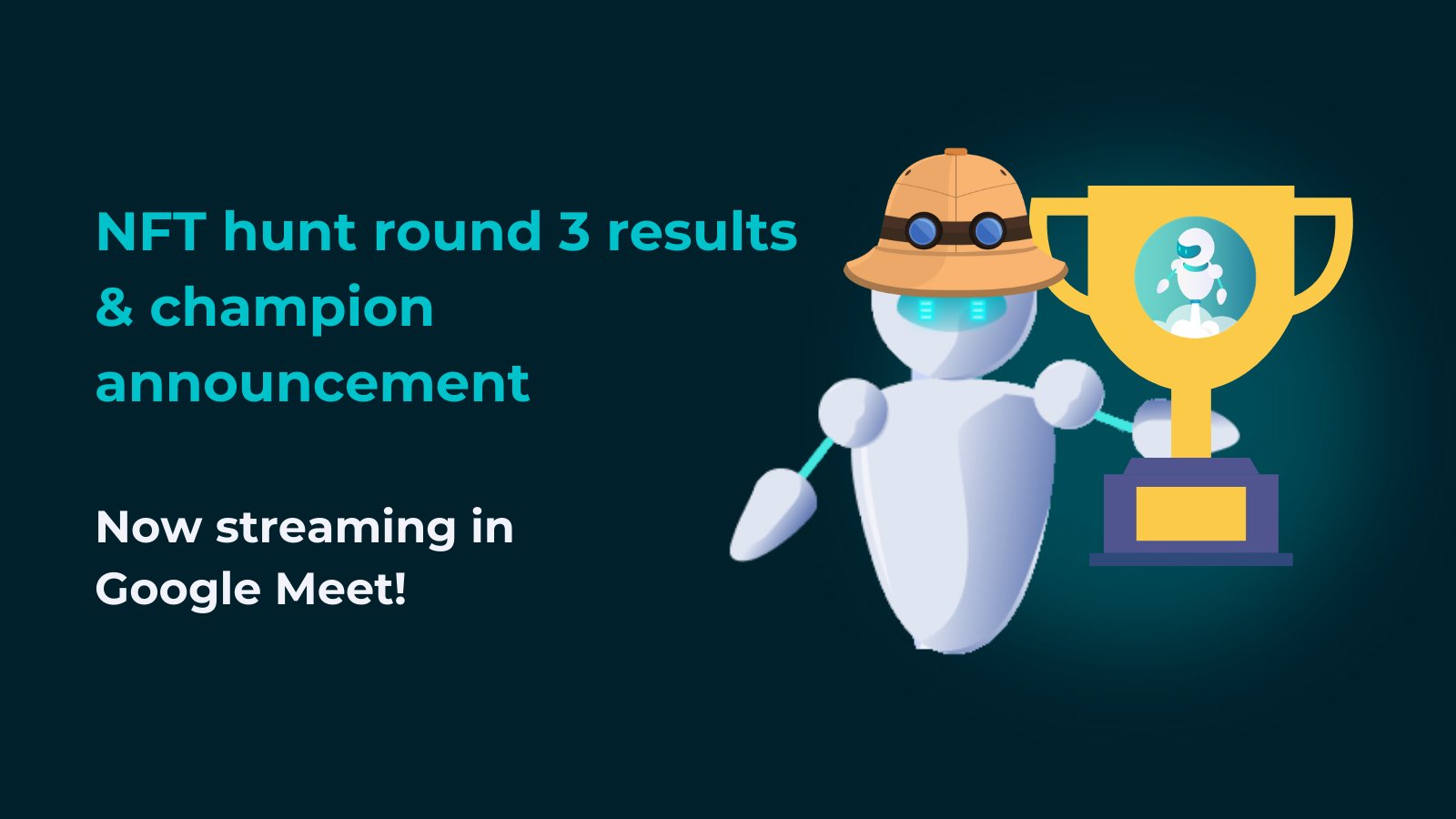 UpBots on Twitter: "🔴NFT hunt round 3 results are now streaming live! We’ve moved over to Google ...