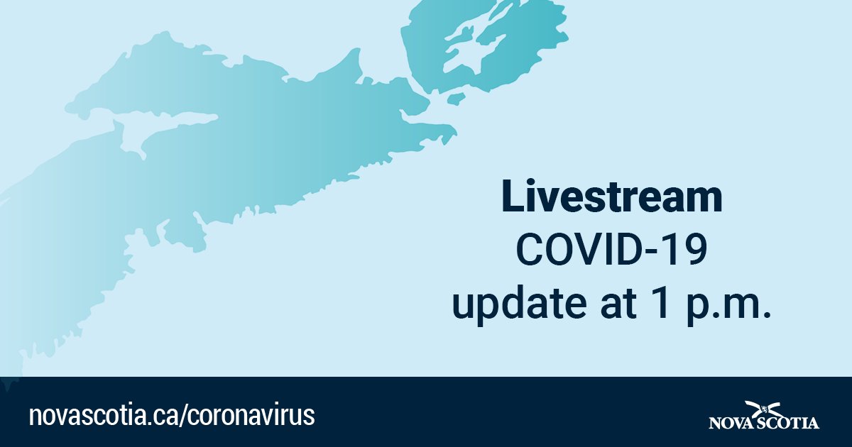 Nova Scotia Gov. on Twitter: "Premier Iain Rankin and Dr. Robert Strang will provide a # ...