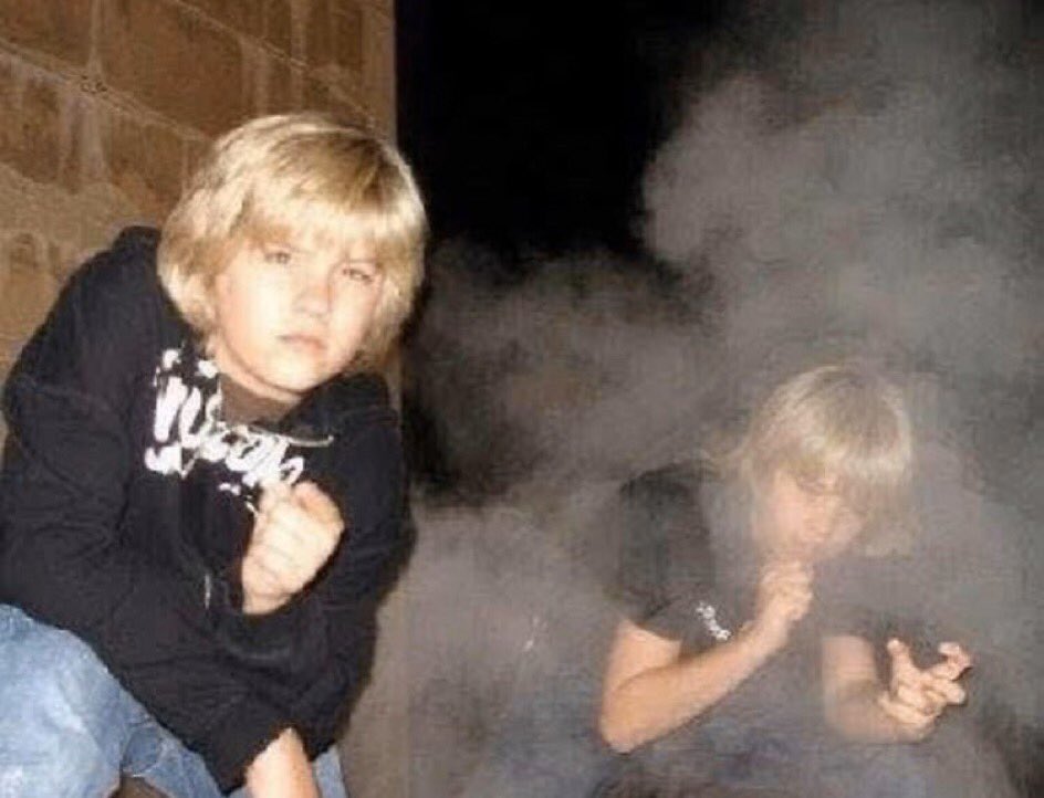Dylan And Cole Sprouse Smoking Weed