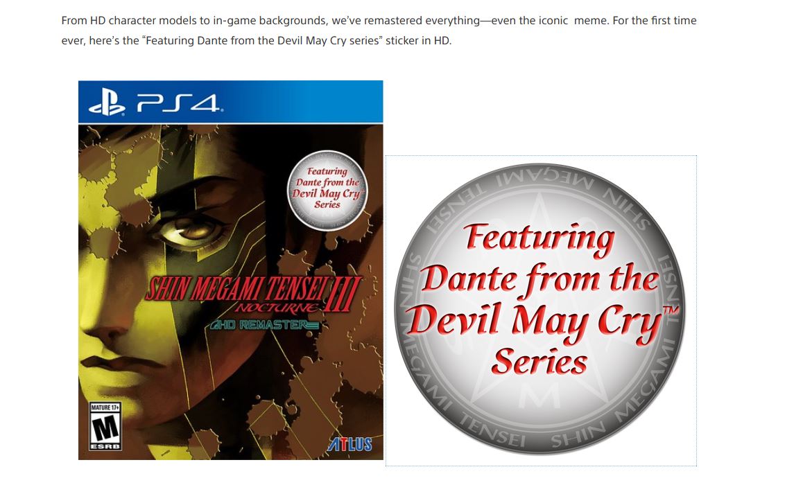 Featuring Dante From Devil May Cry