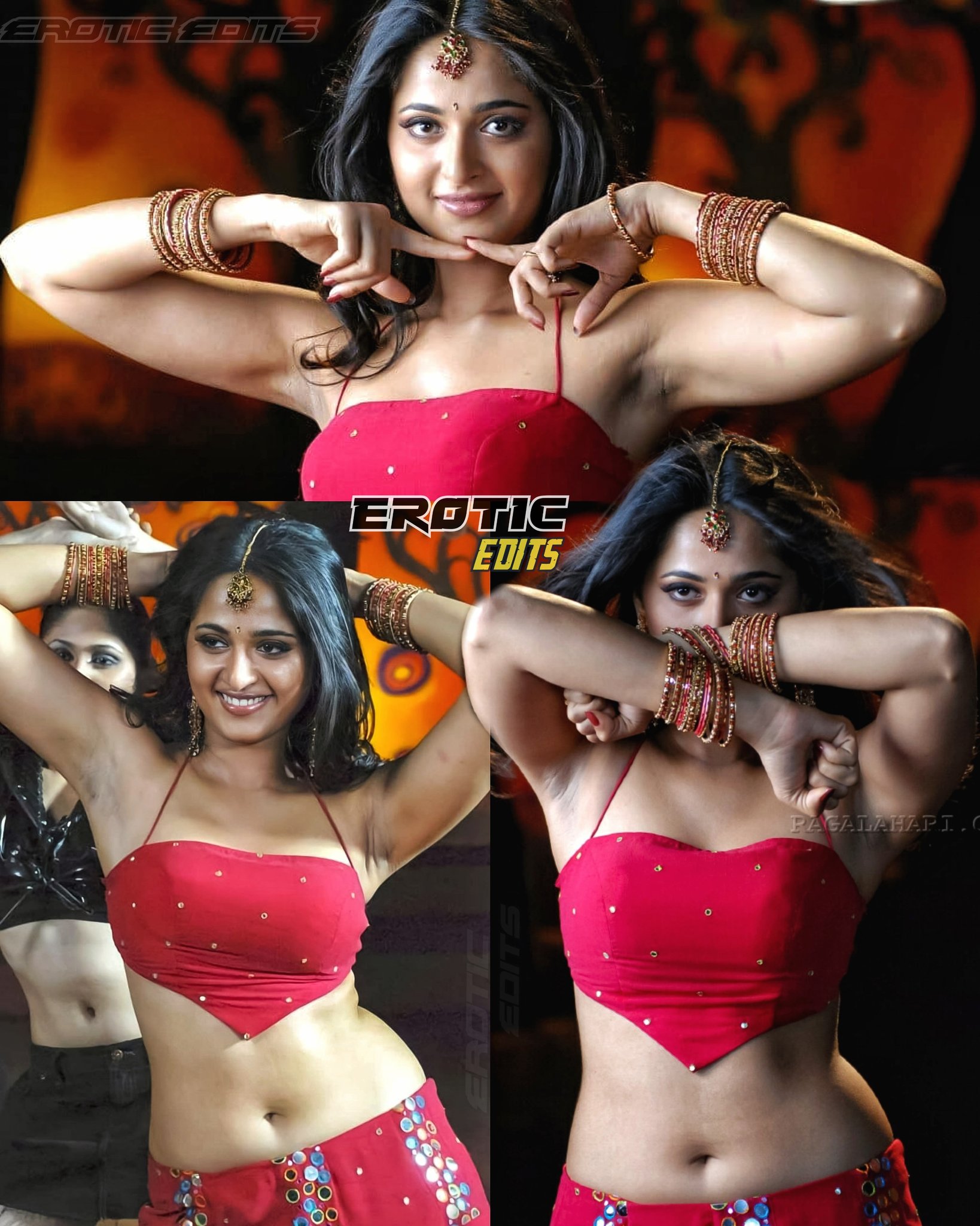 Erotic Edits ⚜ on Twitter: "Anushka shetty Vintage Hot😍 Yummy Meaty ...