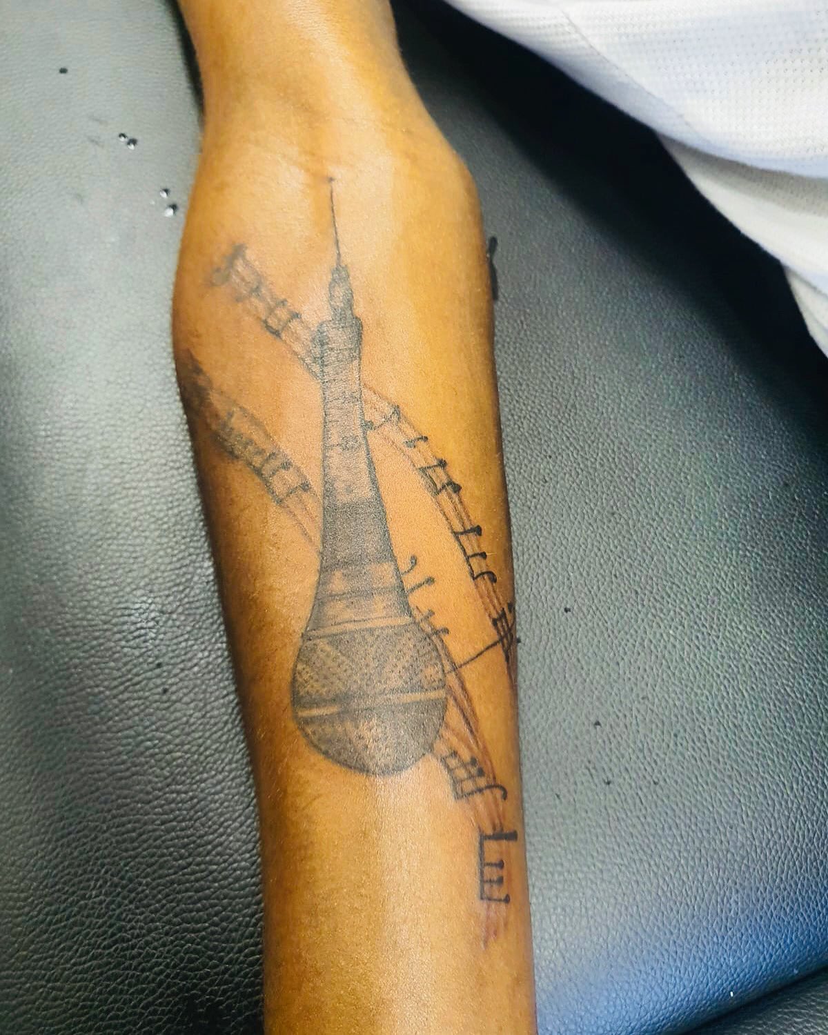 Music Is My Drug Tattoo