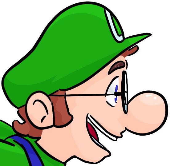 How To Draw Luigis Face