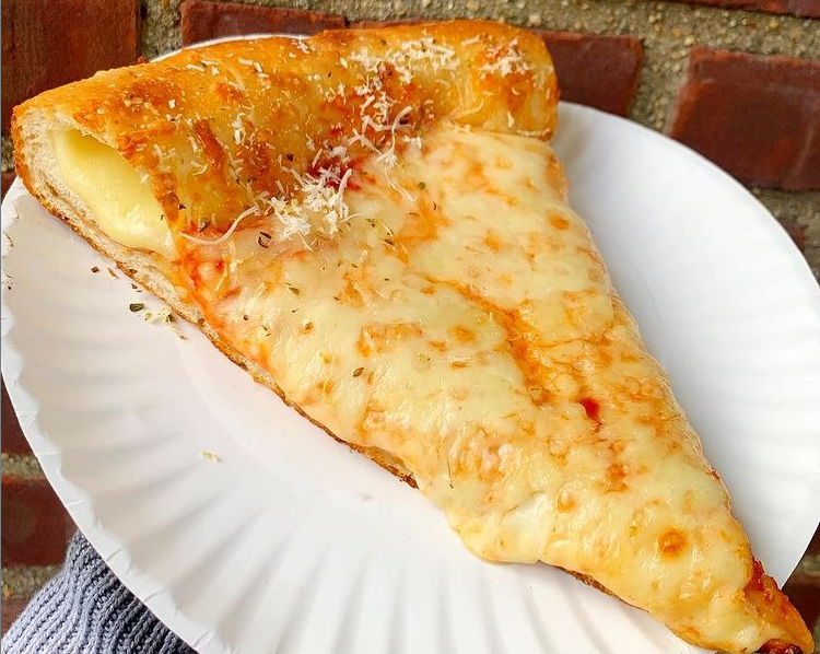 Extra Cheese Pizza Slice