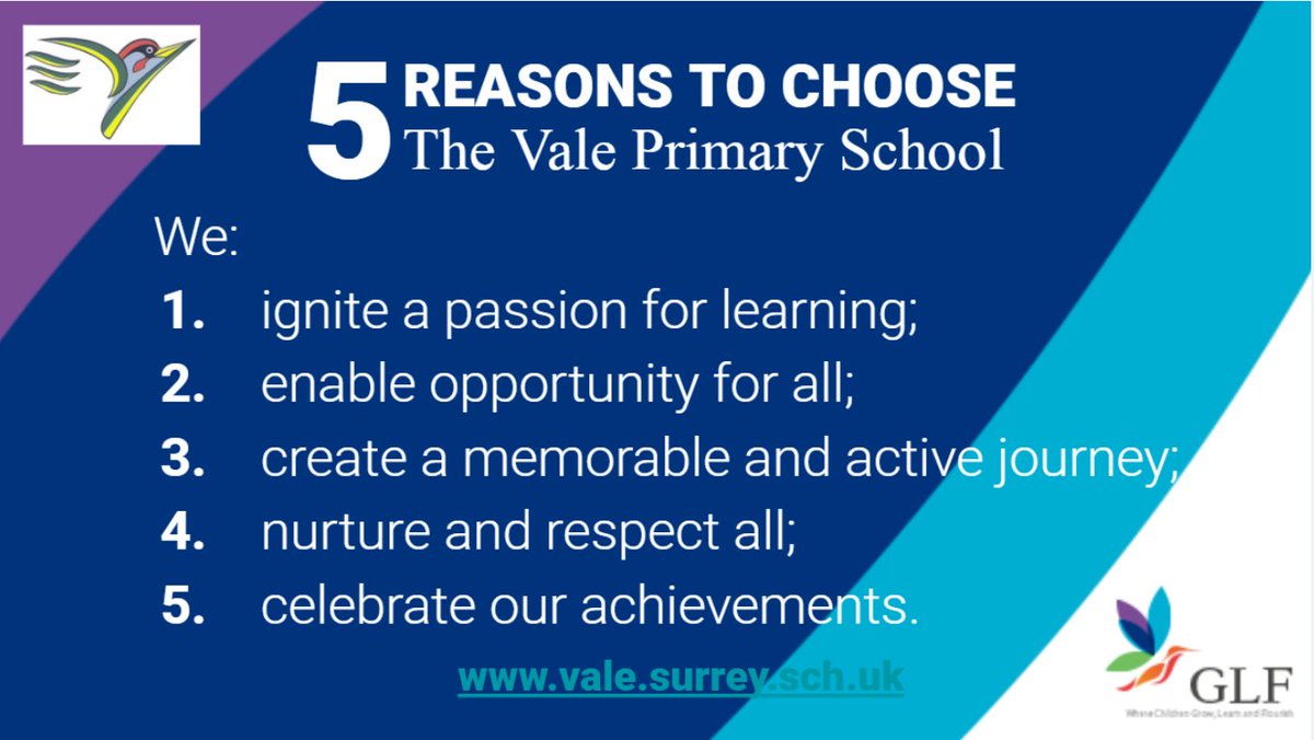 Welcome to The Vale Primary School