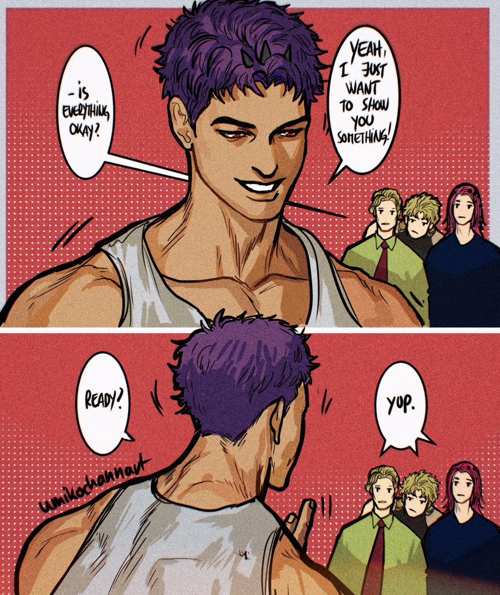 「Tibbies ? (1/2) #JOJOsBizzareAdventure 」umikochannart 🧼💀の漫画