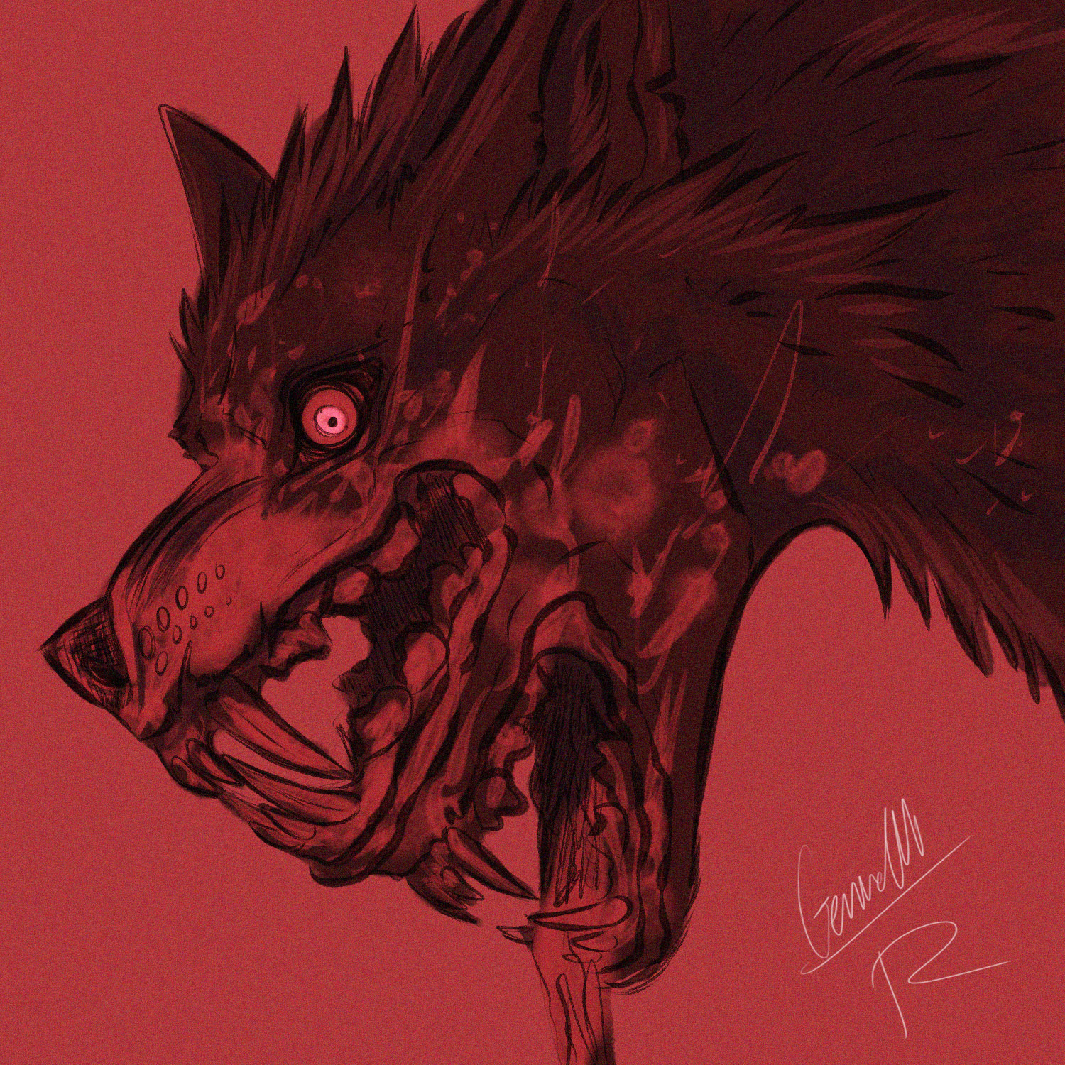 Drawings Of Werewolves In Love Fawkes On X: "New Art/ref For