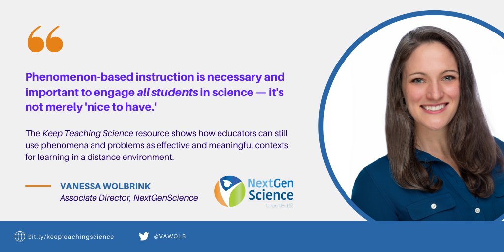 NextGenScience on Twitter: "High-quality science learning can happen in any setting. ️See the ...