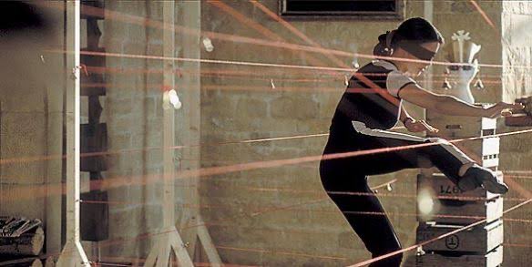 Catherine Zeta Jones Entrapment Laser Scene Gif
