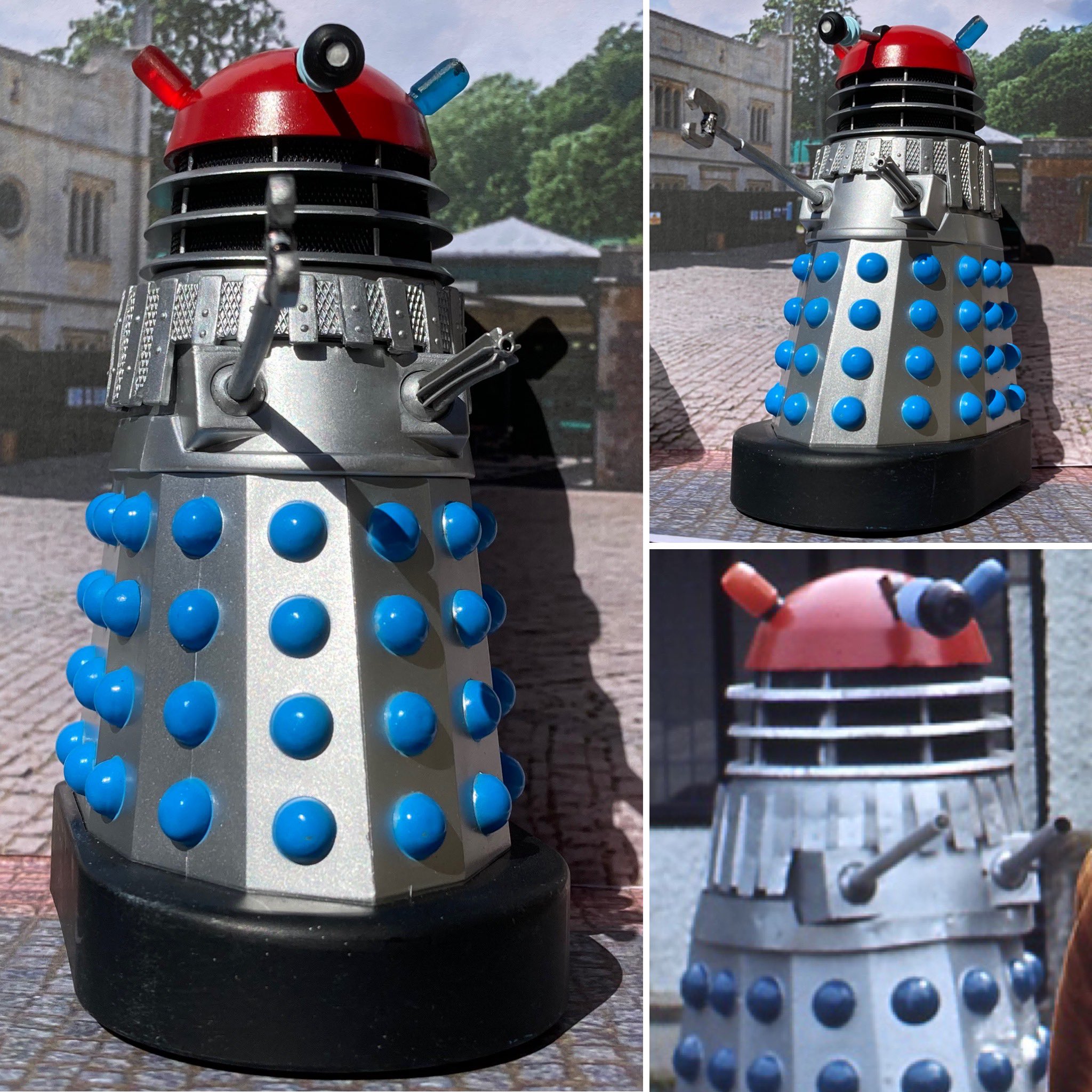 Red Dalek Drawing