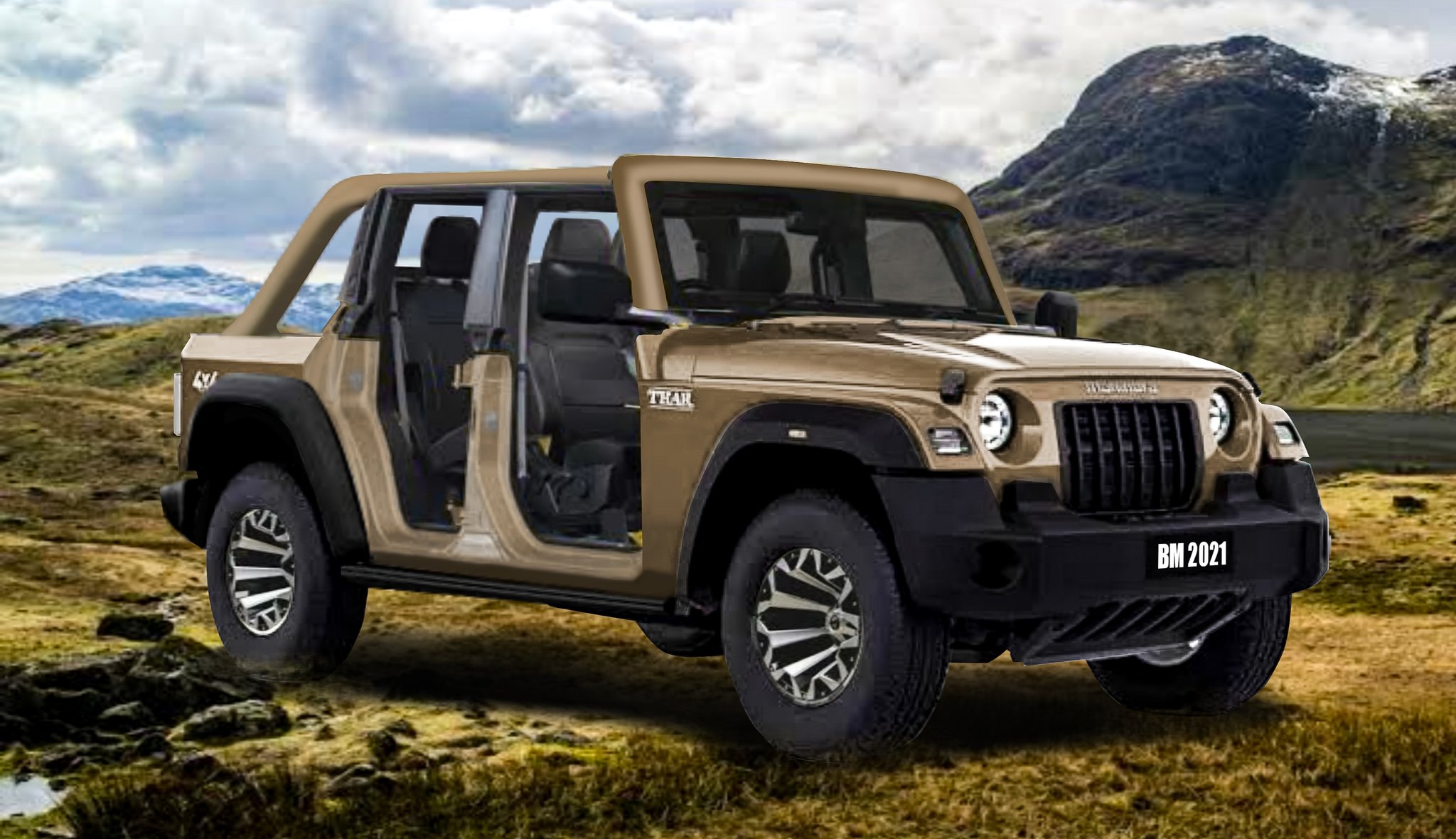 Mahindra Thar Soft Top