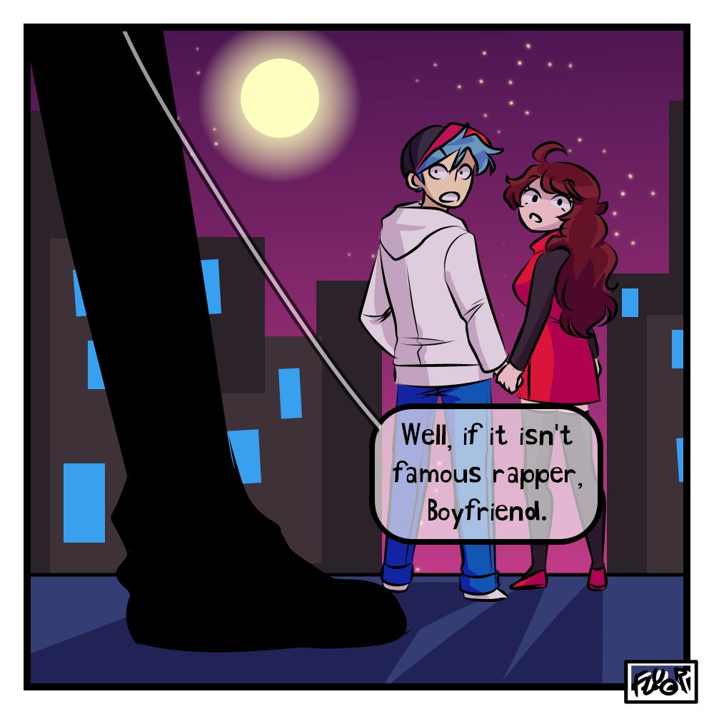 Friday Night Funkin] Week 3 More headcanon-y than jokes for」💡 Fluorの漫画