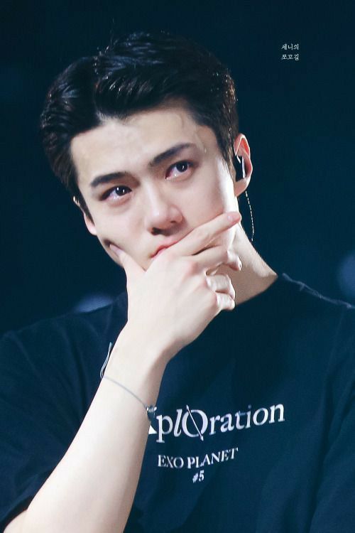 Sehun Crying