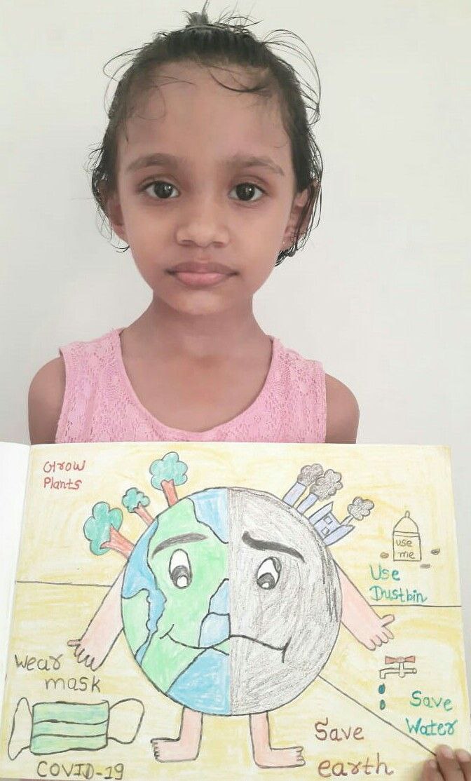 Poster Making Save Water Save Earth