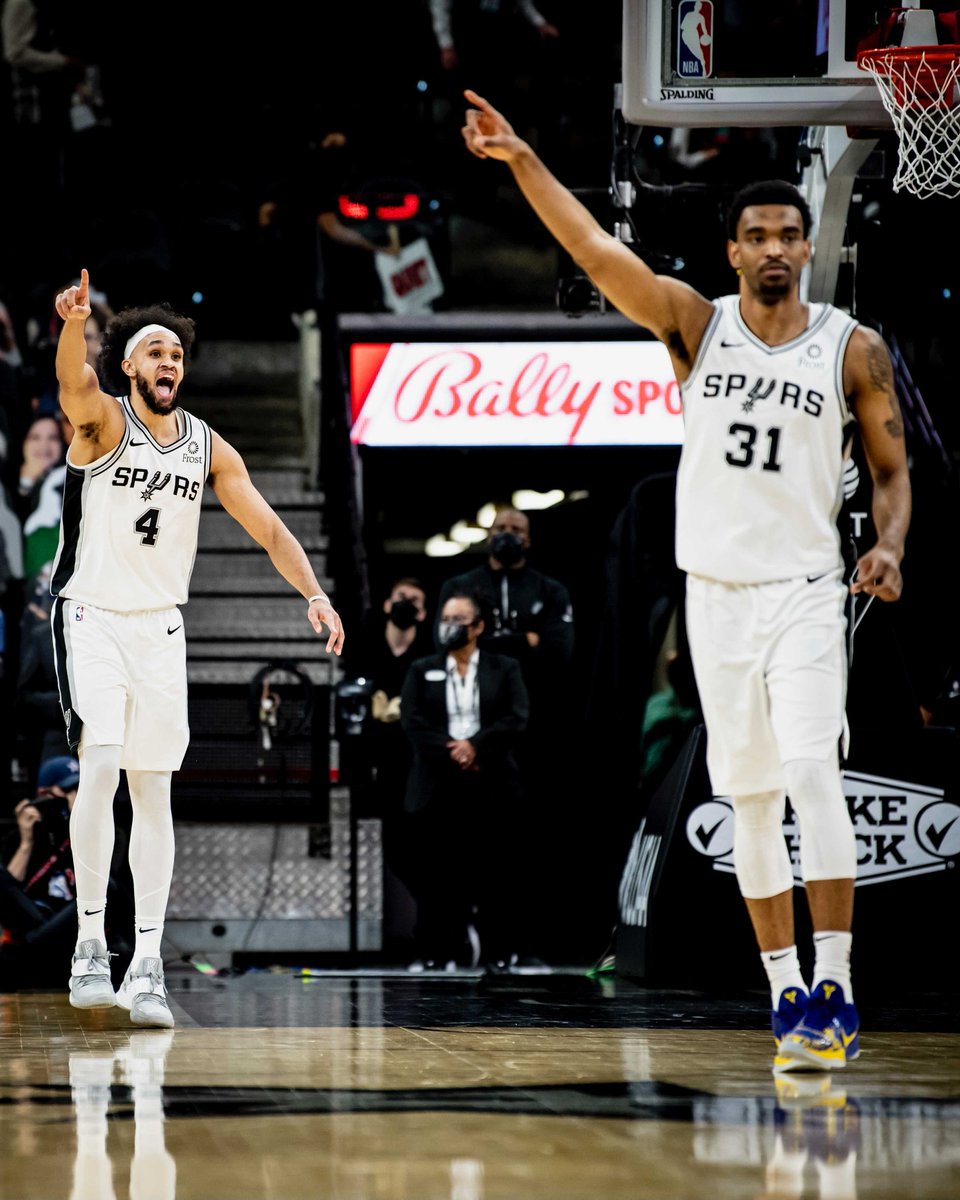 San Antonio Spurs on Twitter: "Final stats 📊 Derrick: 26p | 8a | 7r | 3b Lonnie: 18p | 3a Jakob ...
