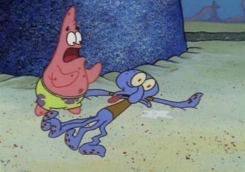 Squidward Dies