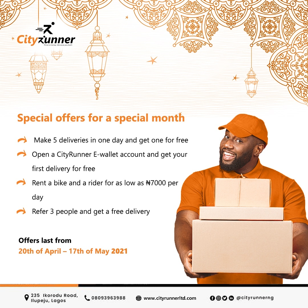 CityRunner (@CityRunnerng) | Twitter