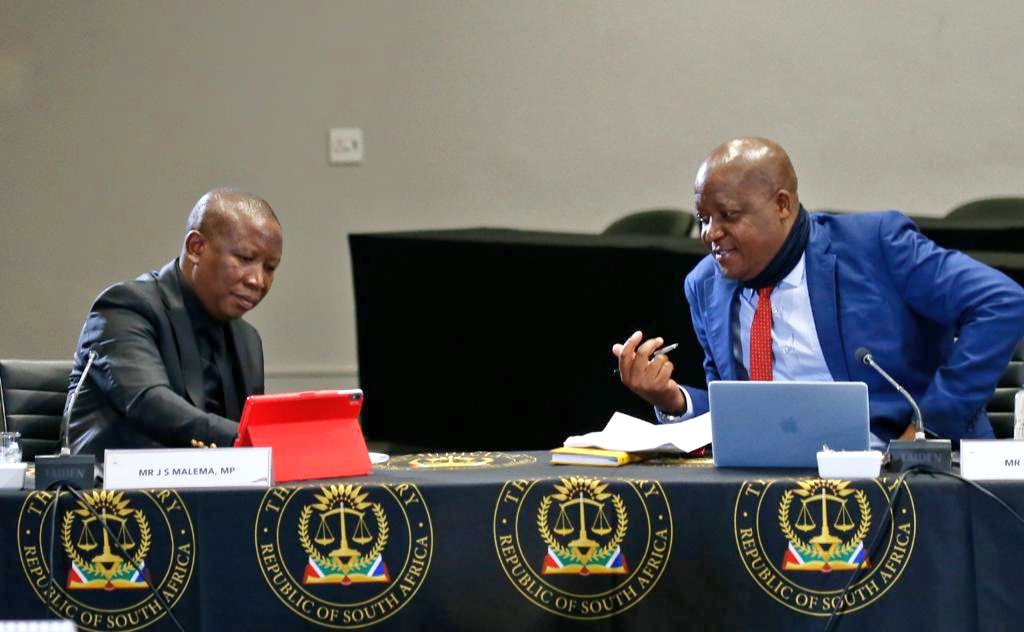 Economic Freedom Fighters on Twitter: "CIC @Julius_S_Malema at the Judicial Service Commission ...