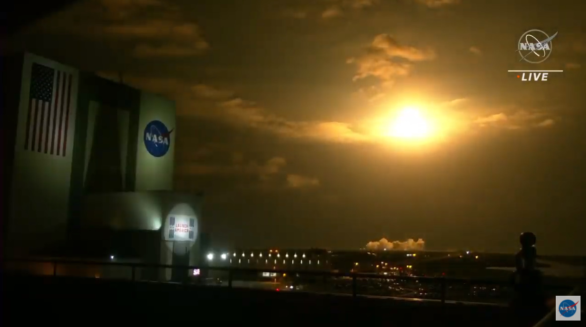 Chris Bergin Nsf On Twitter Night Launches Out Of Ksc Are Always