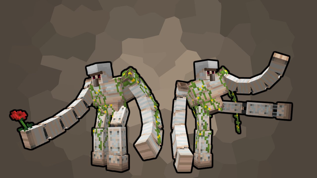 Minecraft Mutant Snow Golem Vs Mutant Zombie