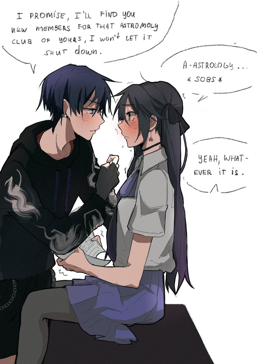 「SCARAMONA WEEK DAY TWO 😳 I went with Modern AU this time e」wolfaja ...