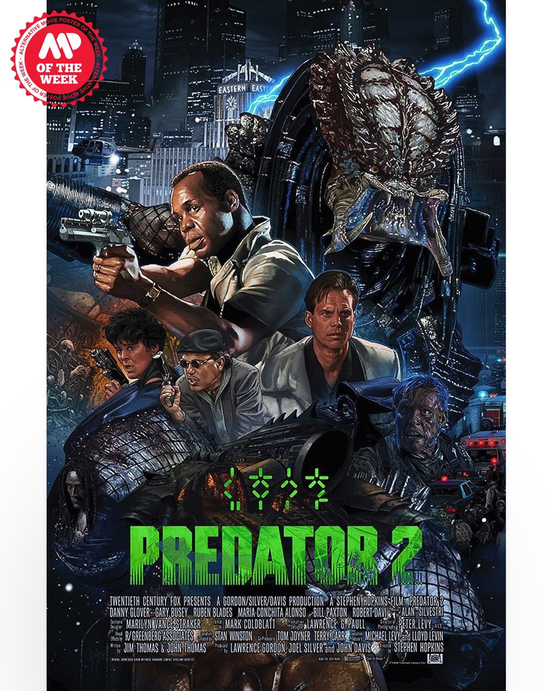 Predator 2 Movie Poster