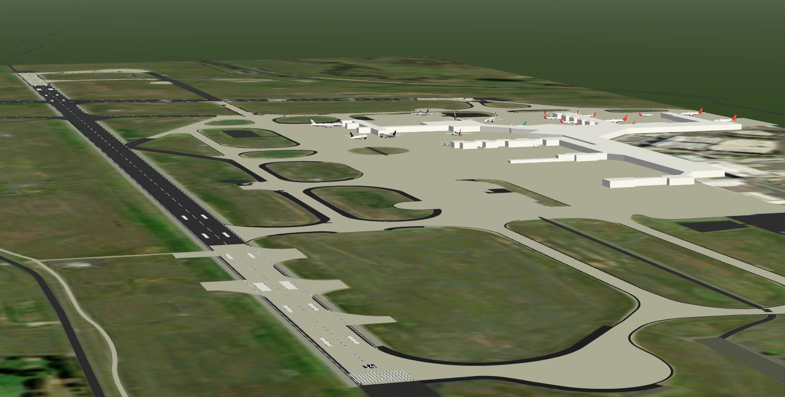 Aqua Airways on Twitter: "⚠️ Work In Progress ⚠️ The work continues on Melbourne, aiming to ...