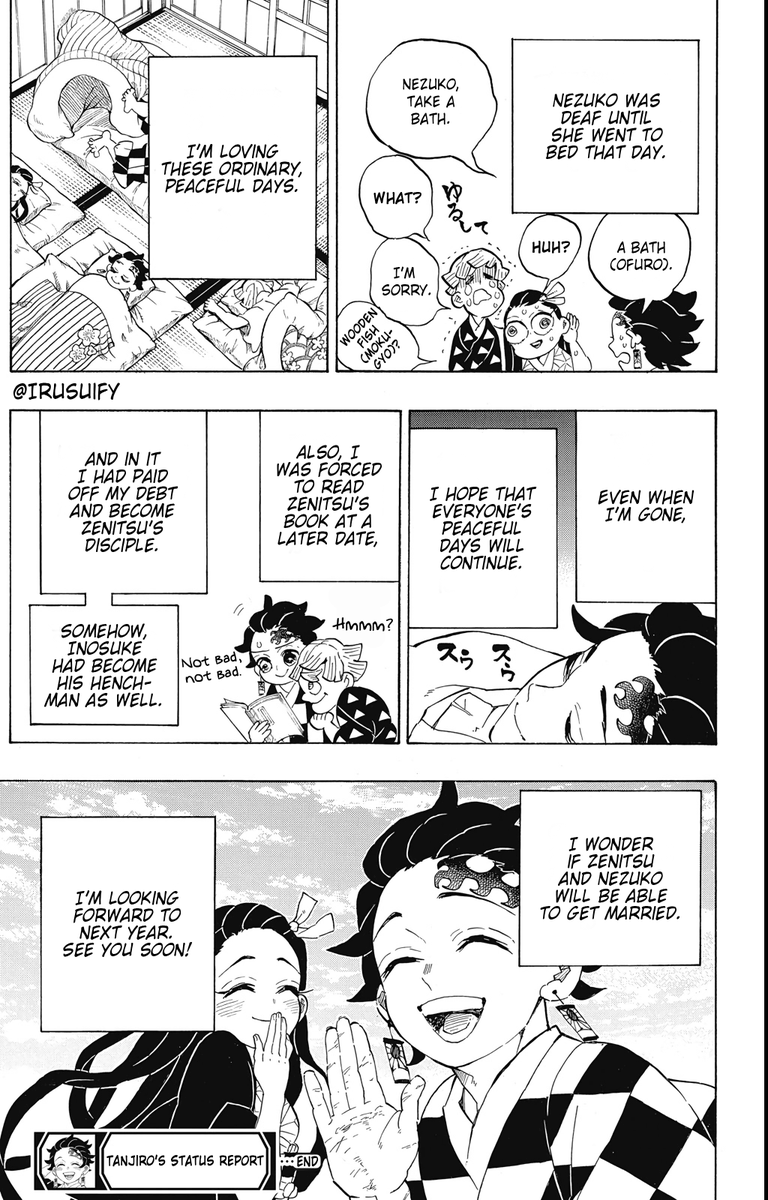 TRANSLATION: Demon Slayer: Kimetsu No Yaiba One-shot - Tanjiro's Status ...