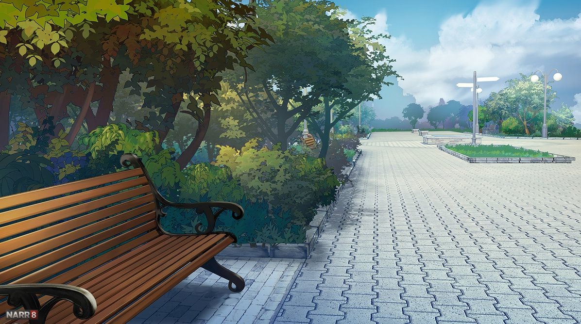 Anime Park Background