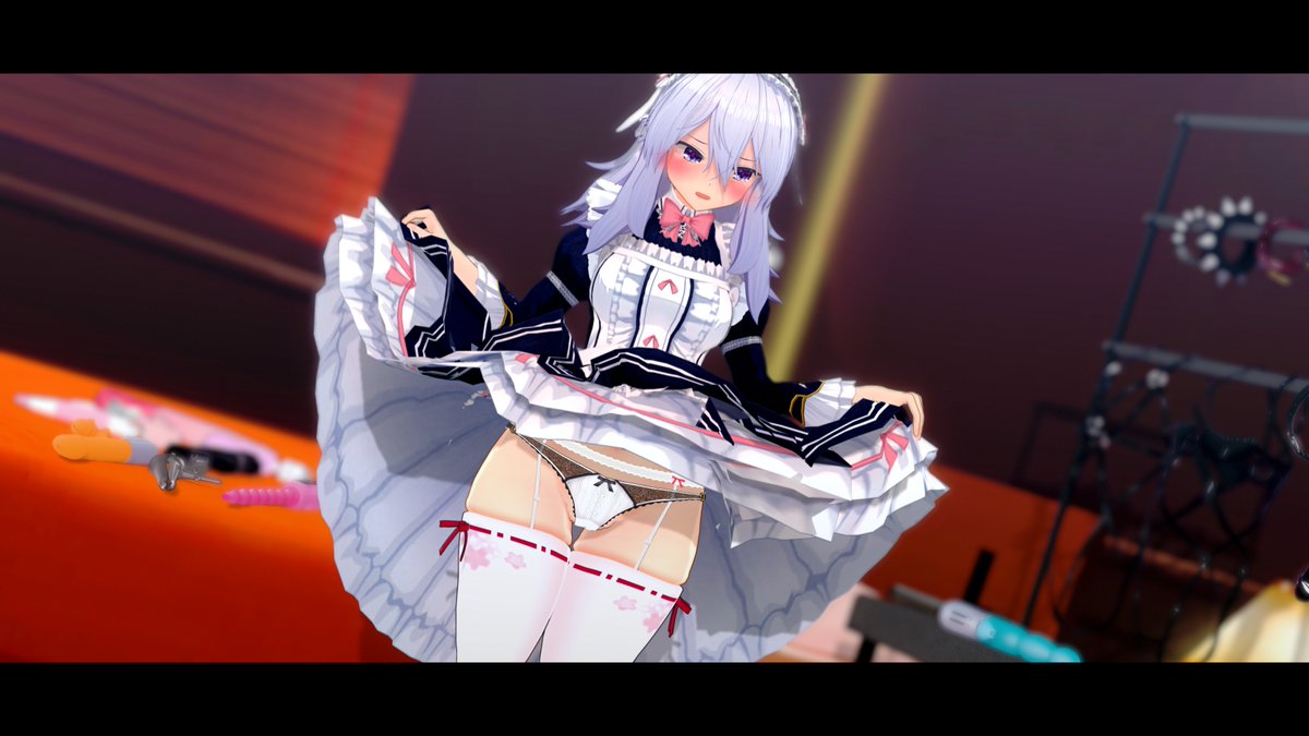 erra on Twitter: "お題「従順、ガーターベルト、ベット・寝室」 『はい、承知致しましたご主人様……』 #cm3d版深夜の真剣エディット60分一本勝負 #COM3D2 #カスタム ...