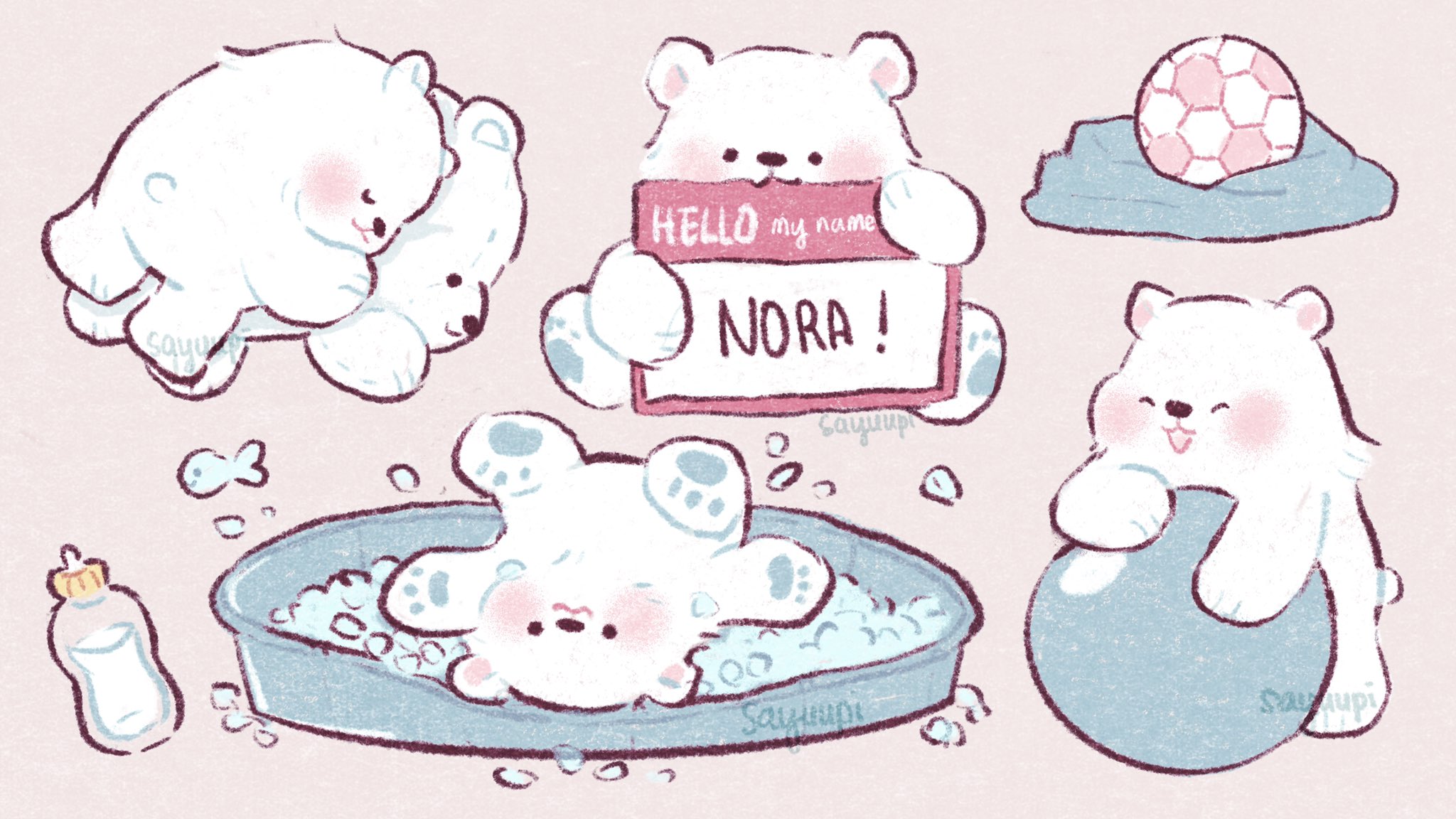 Chibi Polar Bear