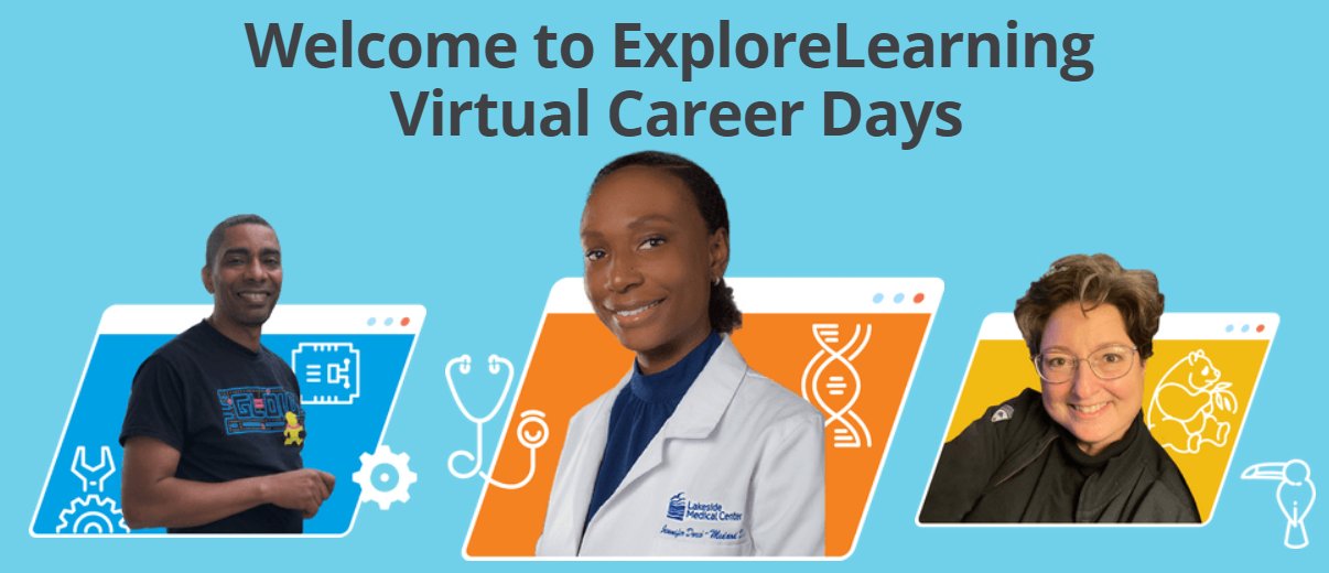 ExploreLearning on Twitter: "Video sessions for our Virtual Career Days ...