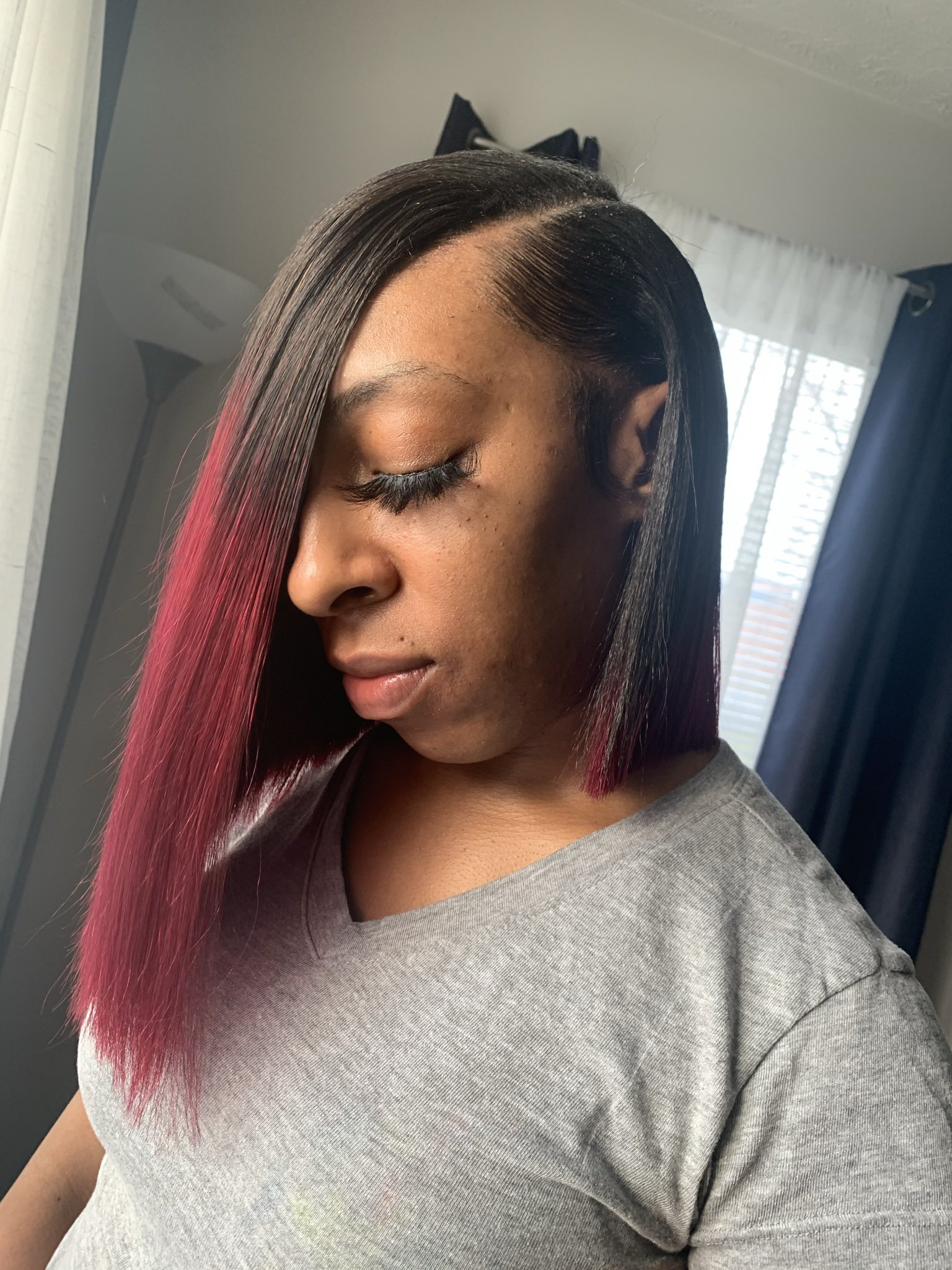 Asymmetrical Bob Weave