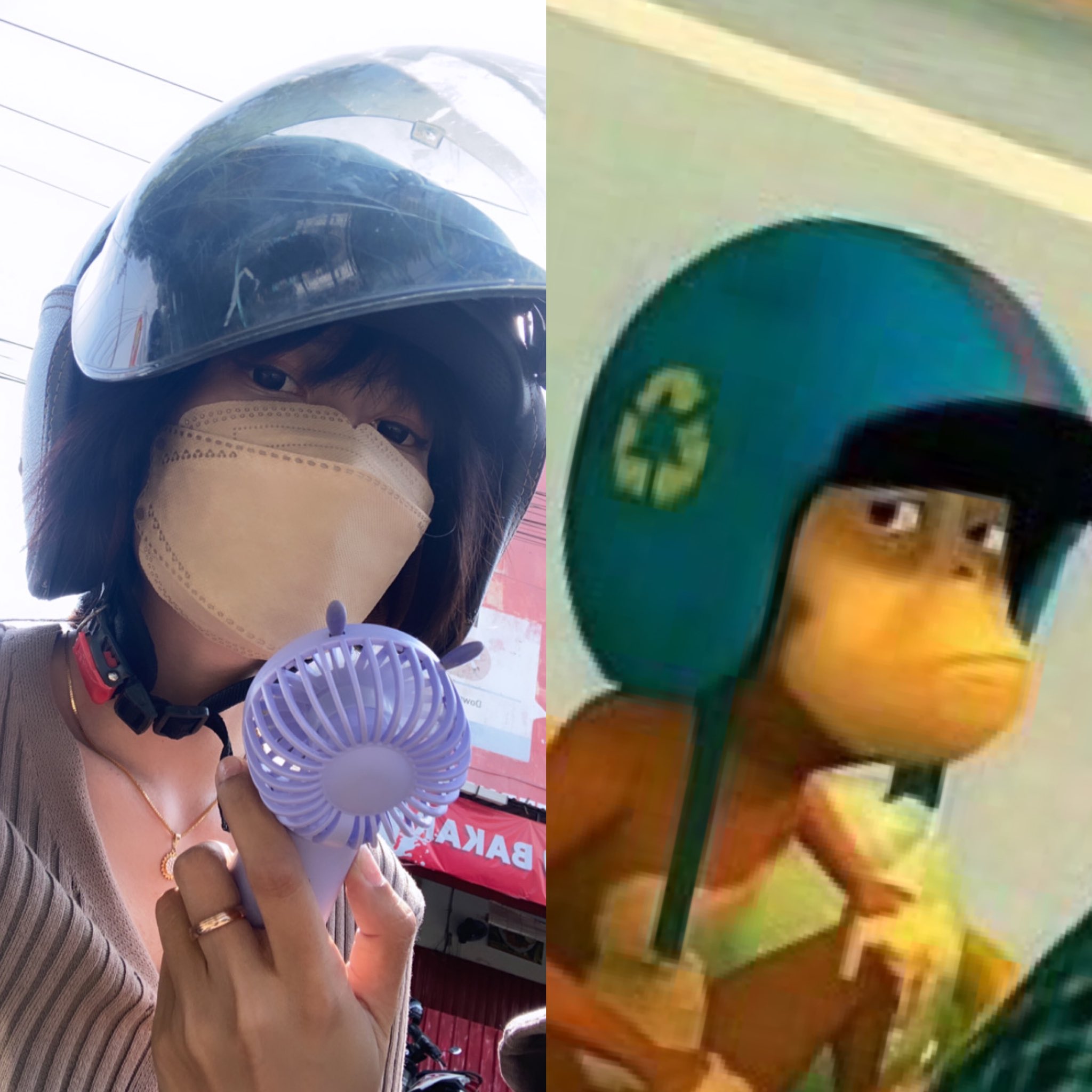 Memes Pake Helm Get A Special Maxim Driver | Bro Omen YouTube