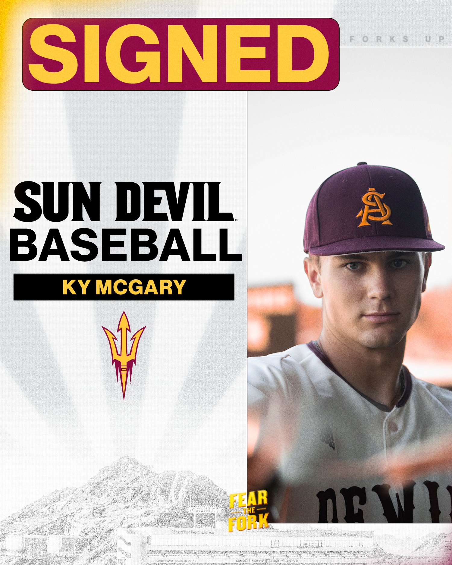 Sun Devils Baseball Logo