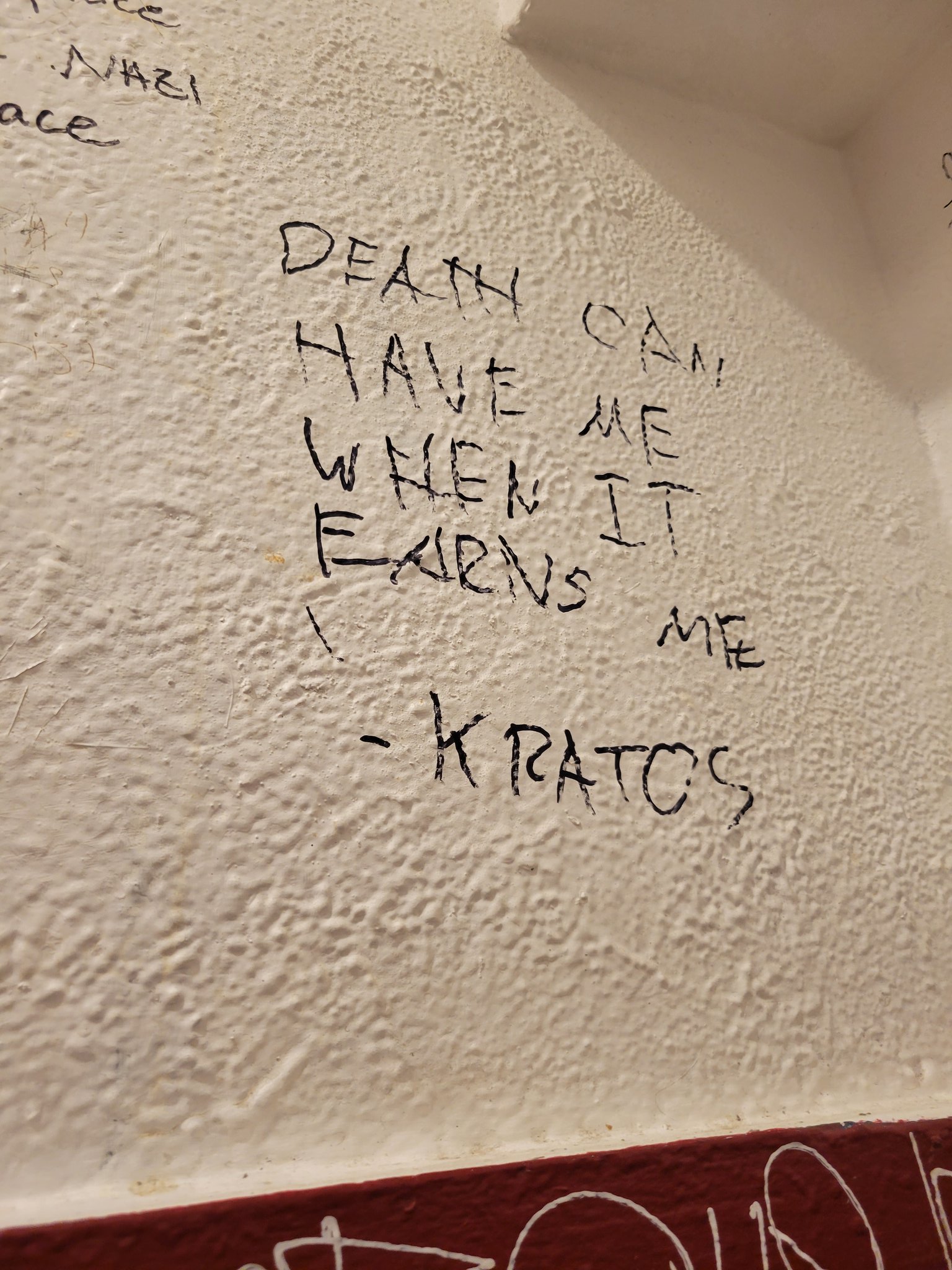 Bathroom Stall Graffiti