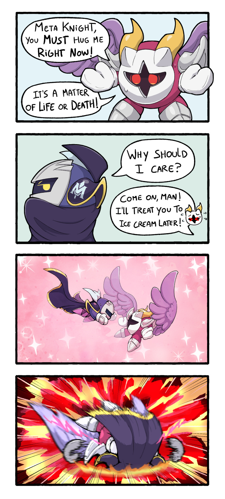 Meta Knight Og Galacta Knight Ripple Star WiKirby On X: "Nevermind