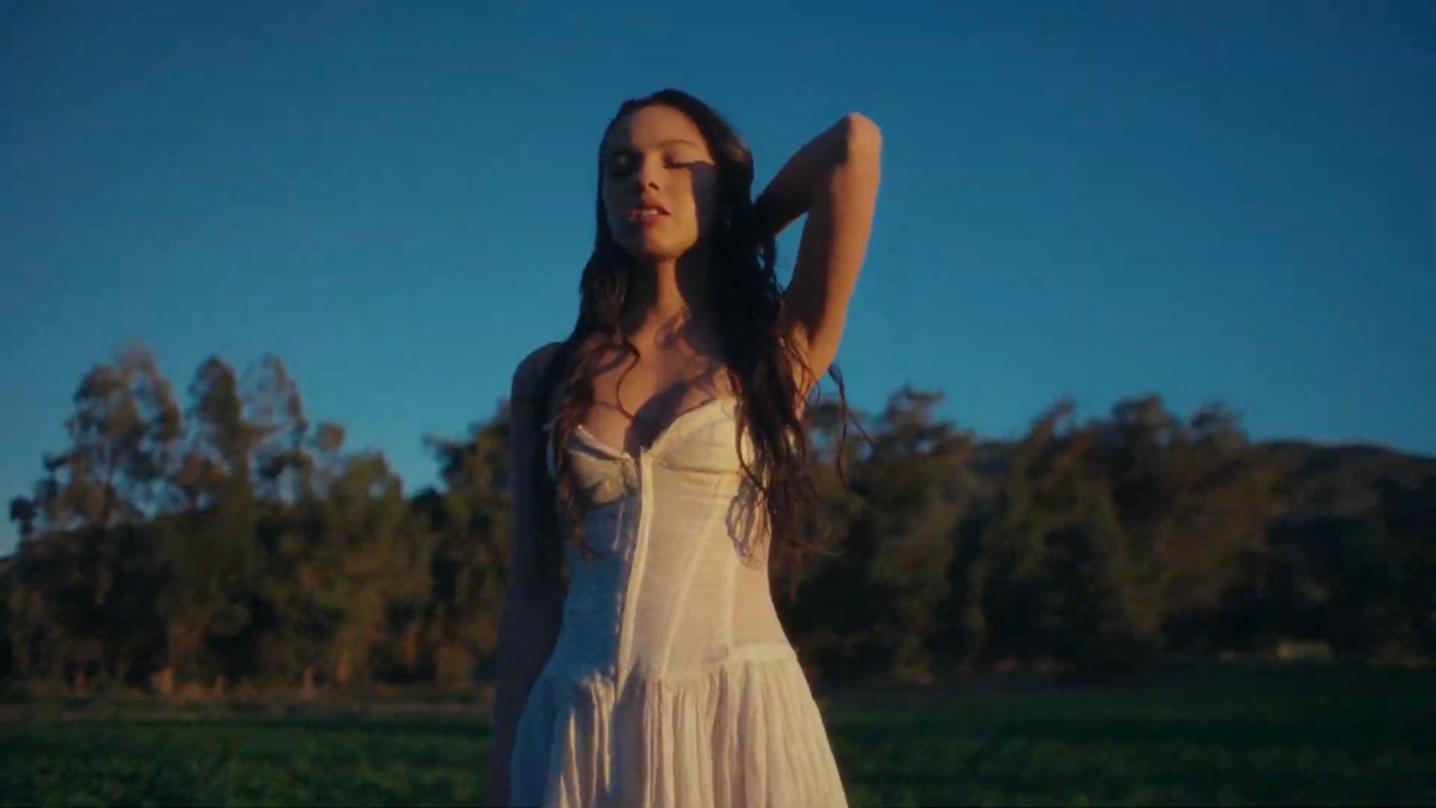 Where to Buy Olivia Rodrigo’s Dress From Can’t Catch Me Now Video – fresh pair of iis