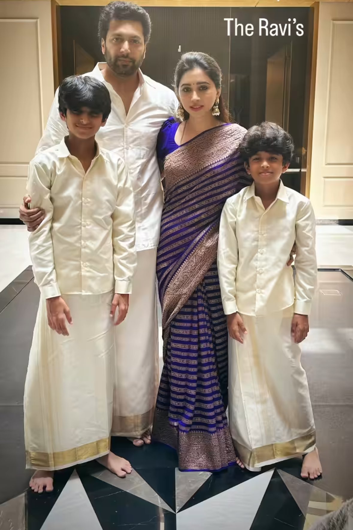 Jayam Ravi Family Photos