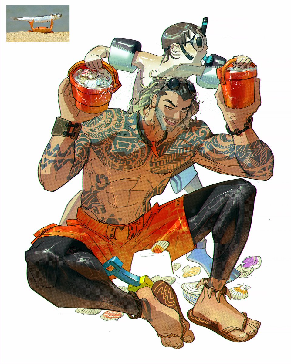 「Shells」|Ramon AOのイラスト