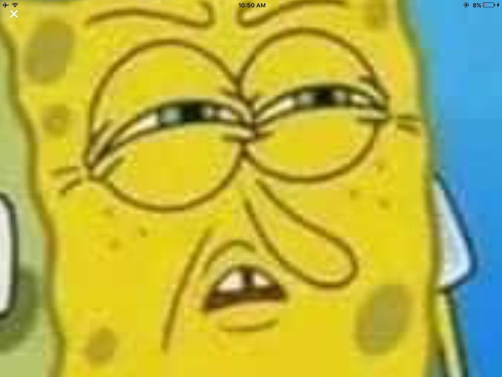 Confused Spongebob Face