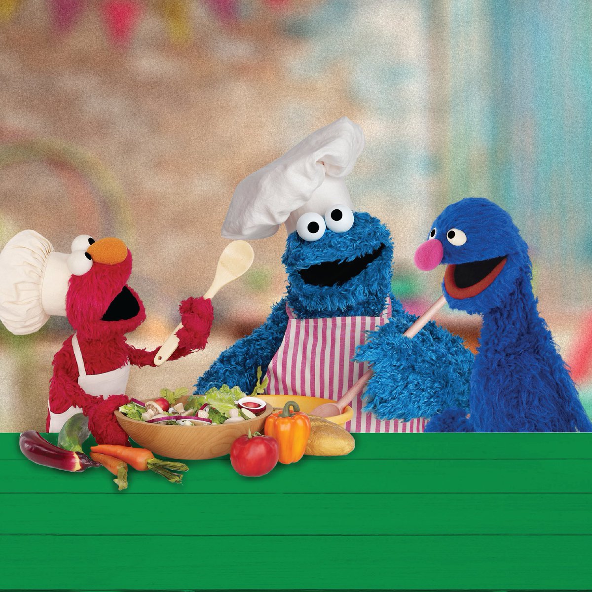 Vegetable Monster Vs Cookie Monster