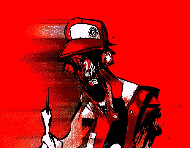 Glitchy Red Creepypasta Glitchy Red: Silver, Am I A Joke To You? Lost