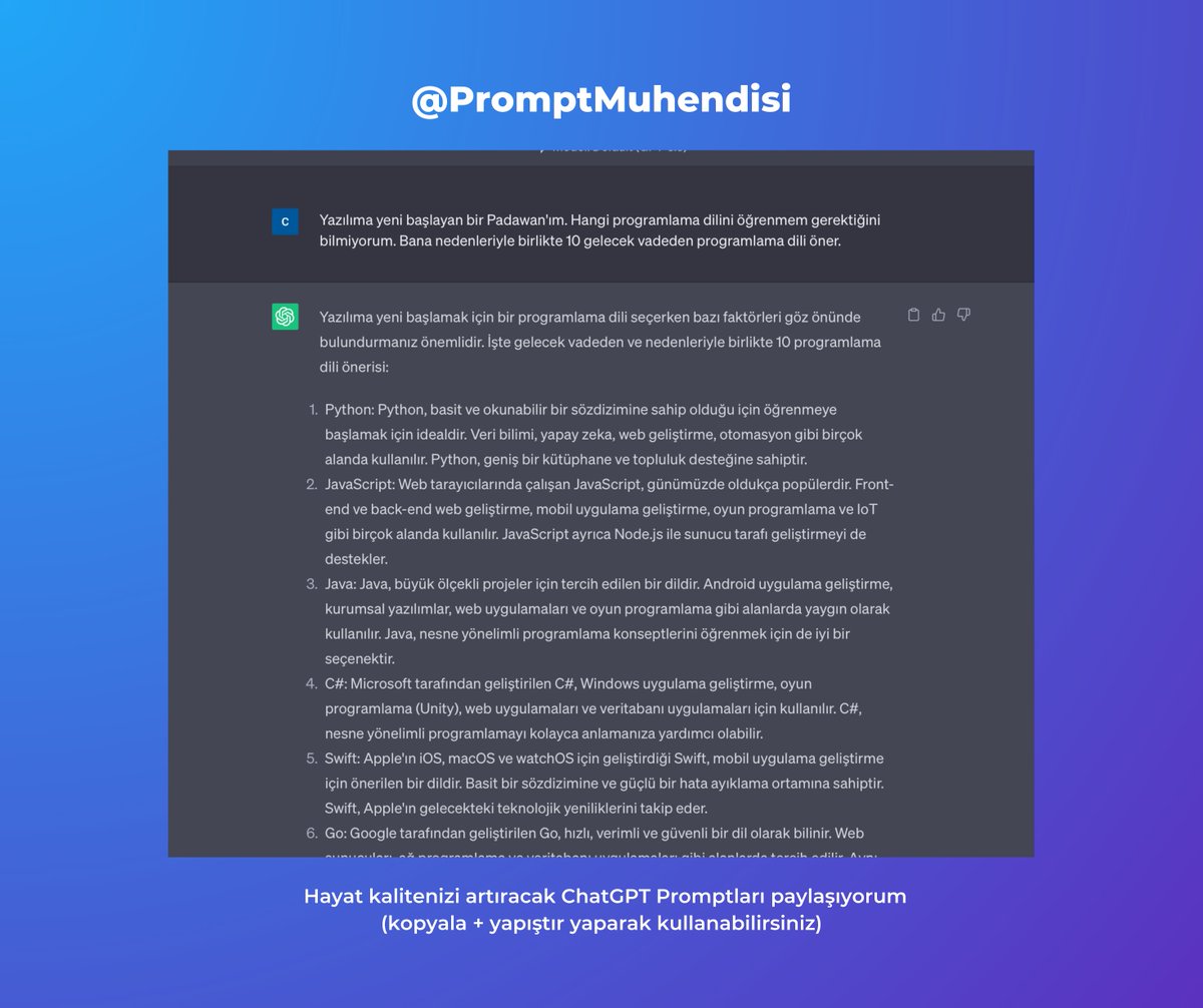 Prompt Mühendisi's Threads – Thread Reader App