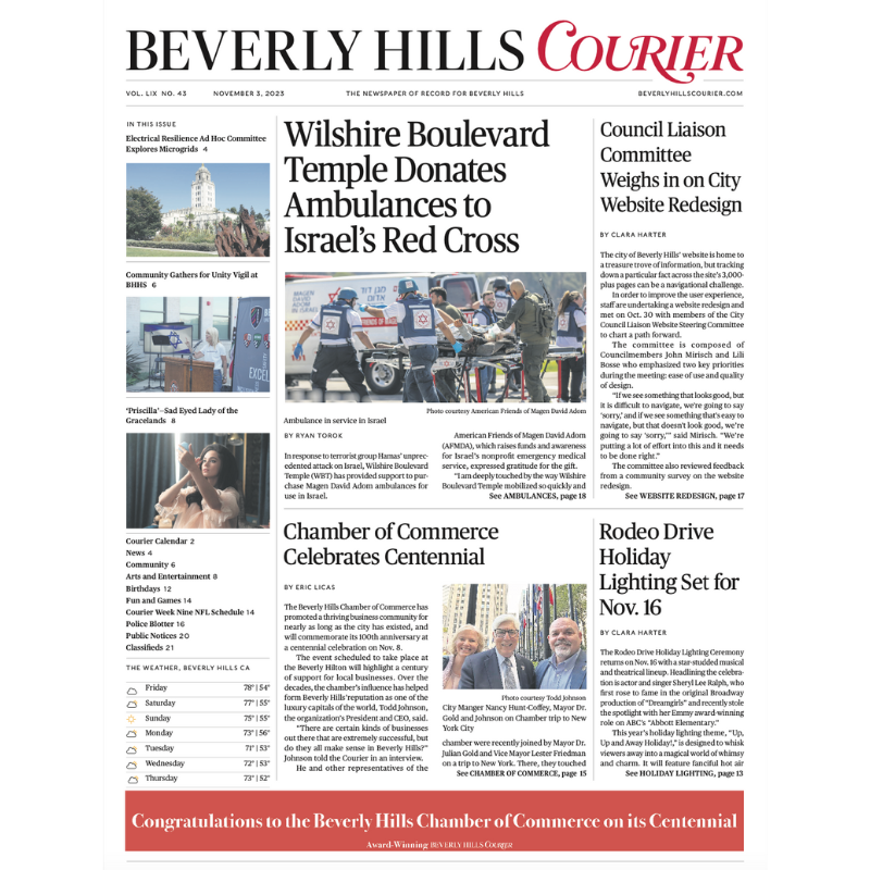 Moustache Season Arrives in Beverly Hills with Movember Campaign ...