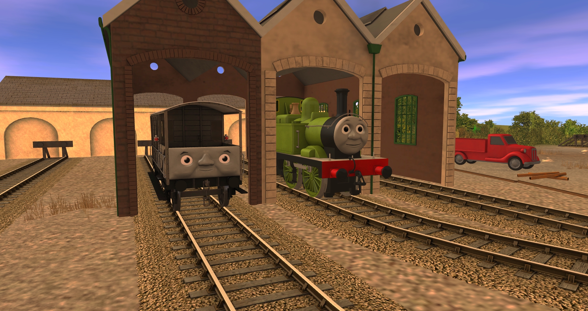 Thomas And Friends Oliver And Toad
