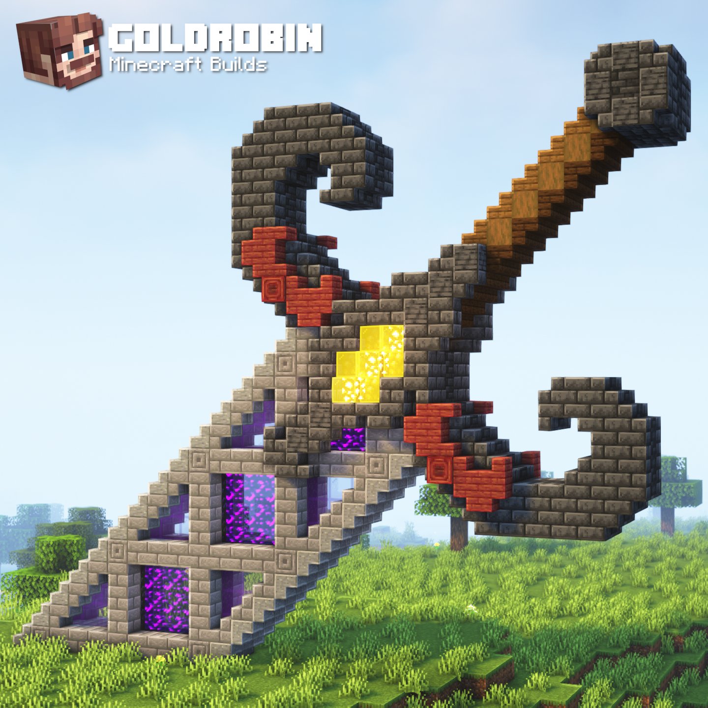 Minecraft Build Sword LEGO Minecraft Sets: 21244 The Sword Outpost