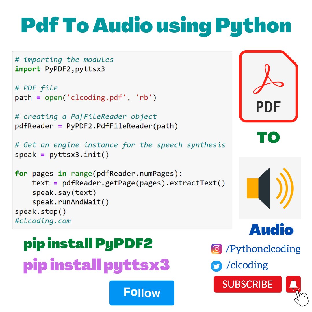 10 Python Code To Automate Your Work 🧵 Thread From Python Coding Clcoding Rattibha